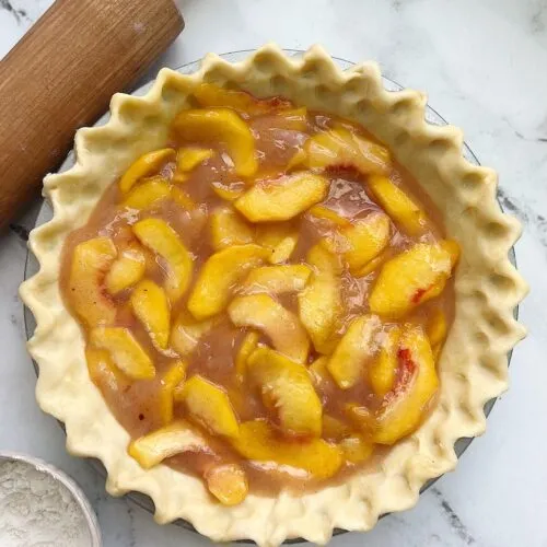 Fresh Peach Pie Filling Recipe - That Bread Lady Fresh Peach Pie Filling Recipe - That Bread Lady